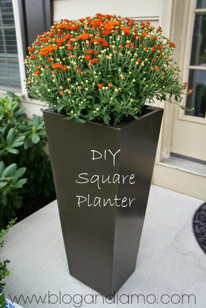 10 Tall Planter Box Plans For DIY Vertical Trapezoid 100 Free 
