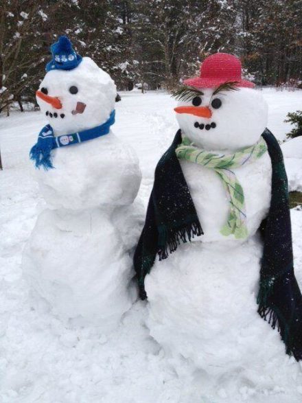 35 Real Snowman Ideas for Creative and Awesome Christmas Time