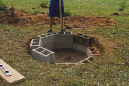 DIY Cinder Block Fire Pit Ideas, Plans, Pros and Cons