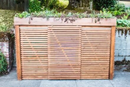 18 DIY Trash Can Enclosure Plans and Ideas