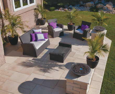 Travertine Landscaping 101: Backyard Ideas, Patio Installation, Pros ...
