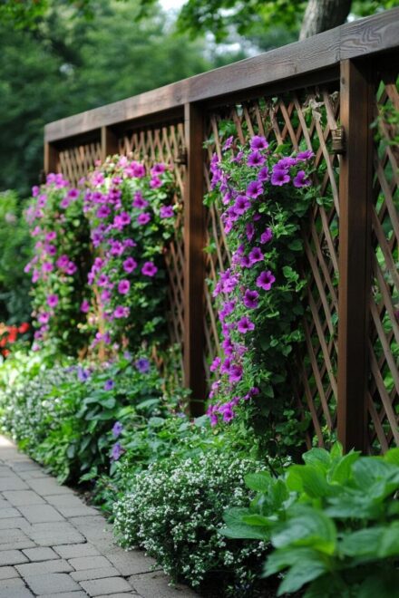 90 Stunning Lattice Panel Designs You Can DIY This Spring