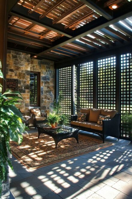 90 Stunning Lattice Panel Designs You Can DIY This Spring