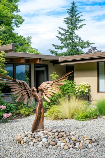 Heavenly Elegance: 22 Copper Angel Statue Ideas to Inspire Your Front ...