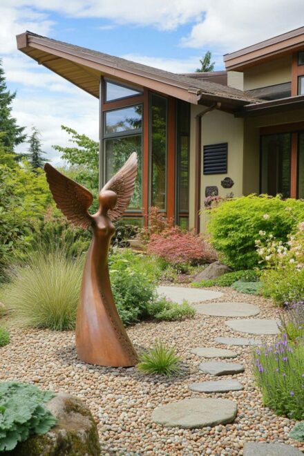 Heavenly Elegance: 22 Copper Angel Statue Ideas to Inspire Your Front ...