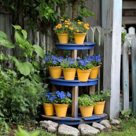75 Beautiful Garden Corner Ideas with Flower Pots