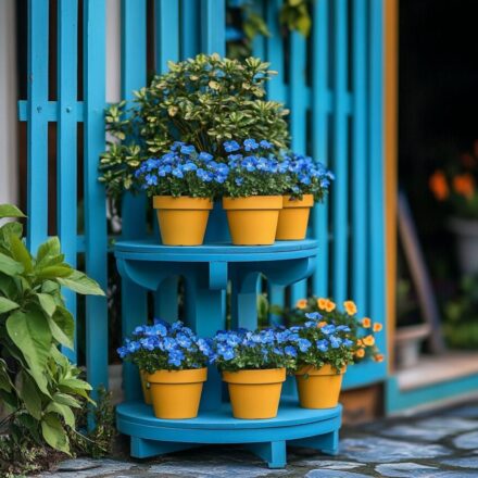 75 Beautiful Garden Corner Ideas with Flower Pots