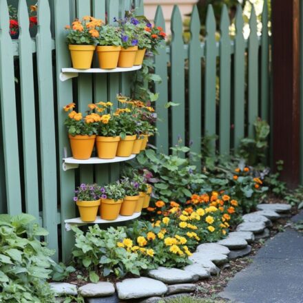75 Beautiful Garden Corner Ideas with Flower Pots