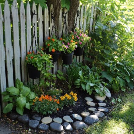 75 Beautiful Garden Corner Ideas with Flower Pots
