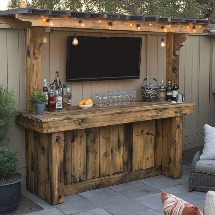 People Are Raving About These 82 Outdoor Bar Ideas - #12 Is Pure Genius!