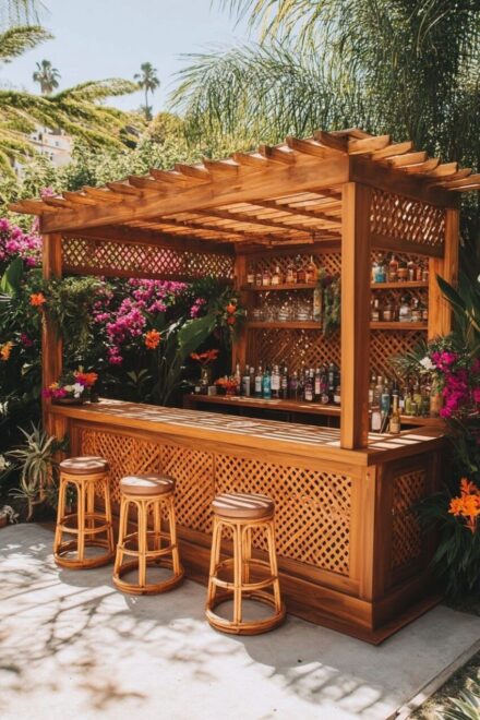 People Are Raving About These 82 Outdoor Bar Ideas - #12 Is Pure Genius!