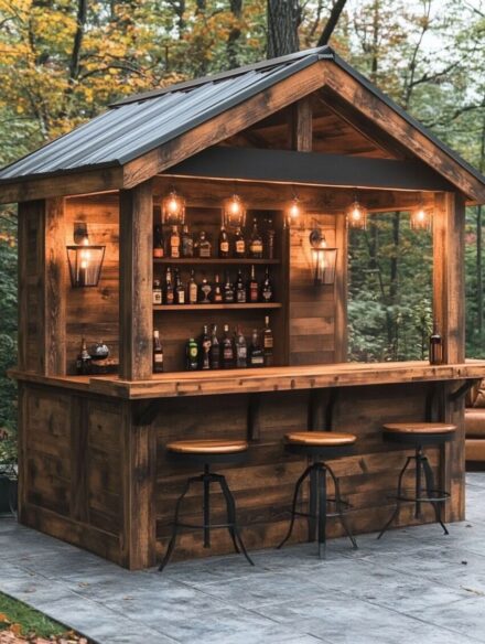 People Are Raving About These 82 Outdoor Bar Ideas - #12 Is Pure Genius!