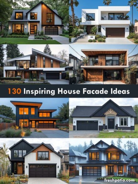 130 Inspiring House Facades: Stunning Ideas for Modern, Farmhouse ...